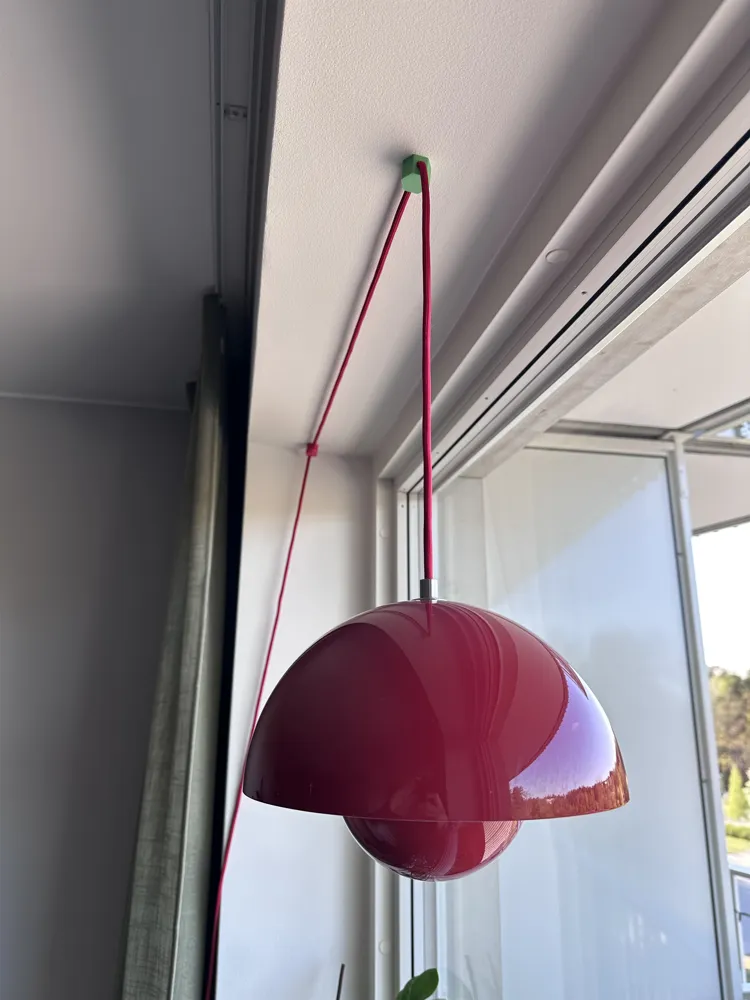 Cable Wall & Ceiling hook – Wire Mount Hex Version - Free 3D Print ...