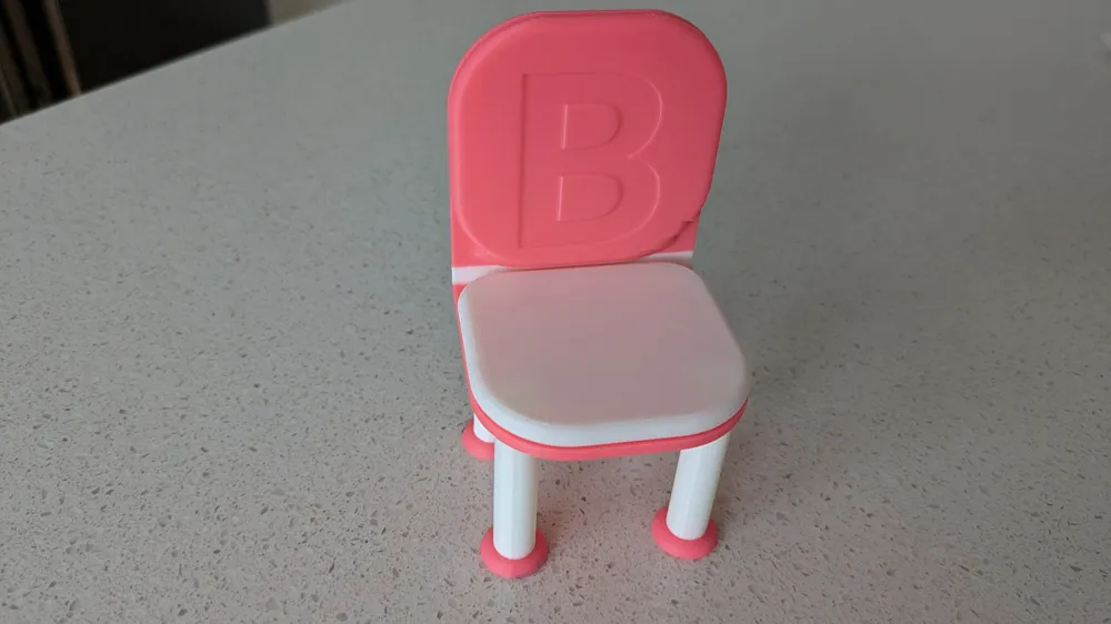 Barbie Chair - Free 3D Print Model - MakerWorld