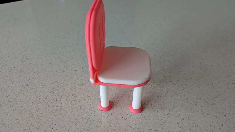 Barbie Chair - Free 3D Print Model - MakerWorld