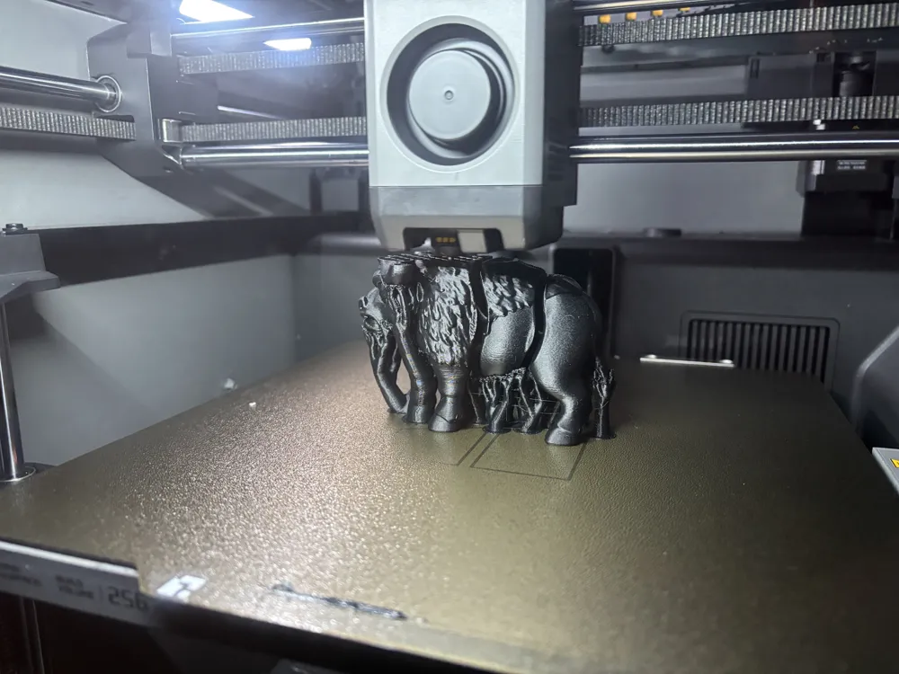 Bison Articulé Impression Flexible - Modèle d'Impression 3D Gratuit ...