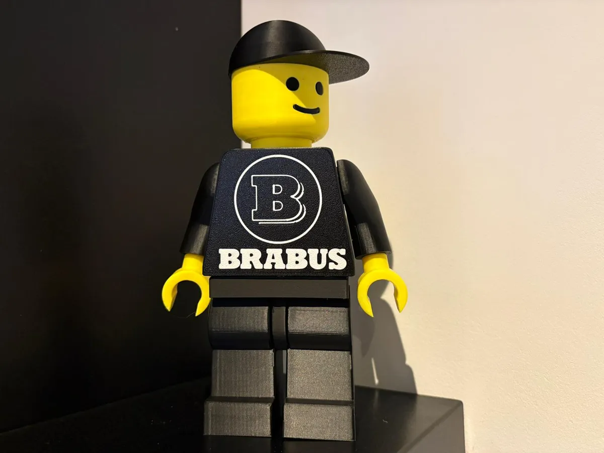 Brickman Brabus 20cm Figure 500% - Free 3D Print Model - MakerWorld