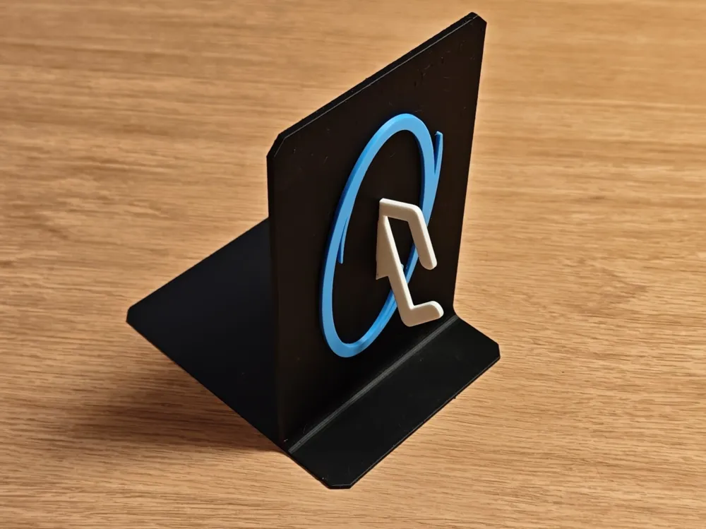 Portal Book Nook / Stand | No AMS - Free 3D Print Model - MakerWorld