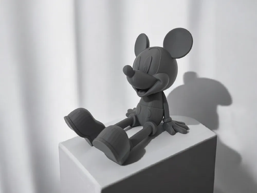 Disney Mickey Mouse Sitting - Detailed by 3Devil MakerWorld: Download ...