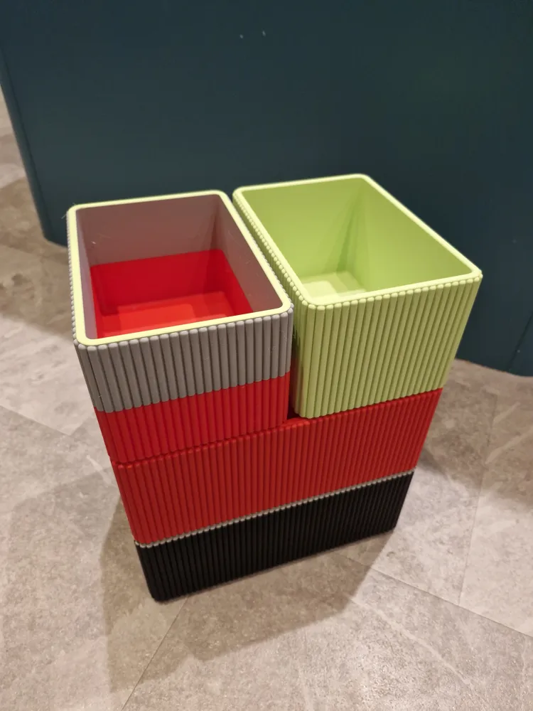 Stackable Storage Boxes (Fit Ikea Billy Bookcase) by antsals MakerWorld ...