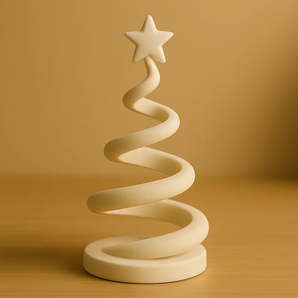 Spiral Christmas Tree — Holiday Decoration - Free 3D Print Model ...