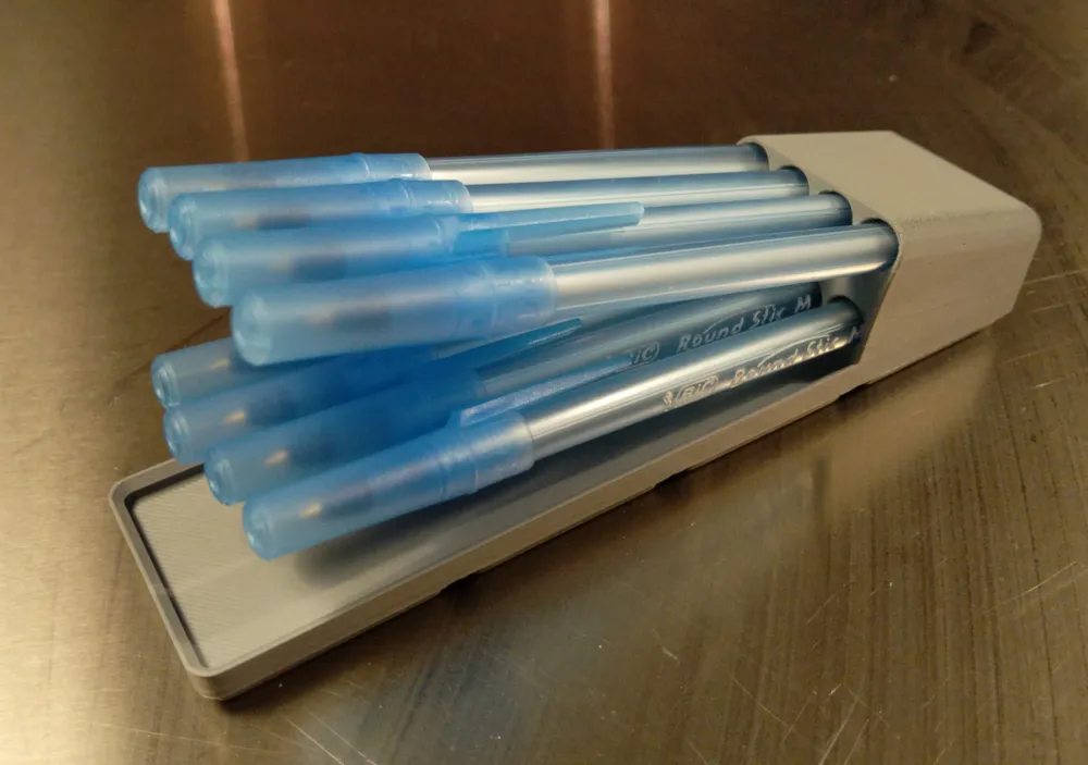 Simple pen holder for Gridfinity by Pieter de Kunder - MakerWorld