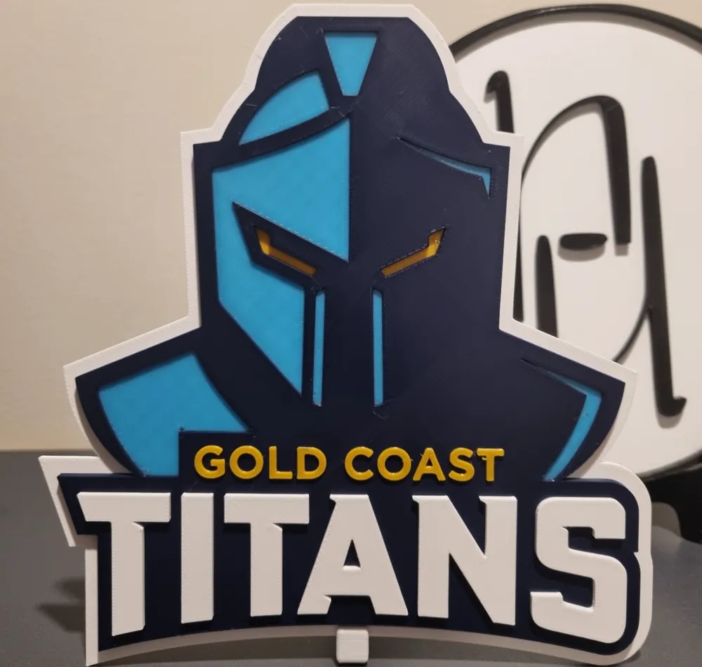 Gold Coast Titans logo by s_bon - MakerWorld