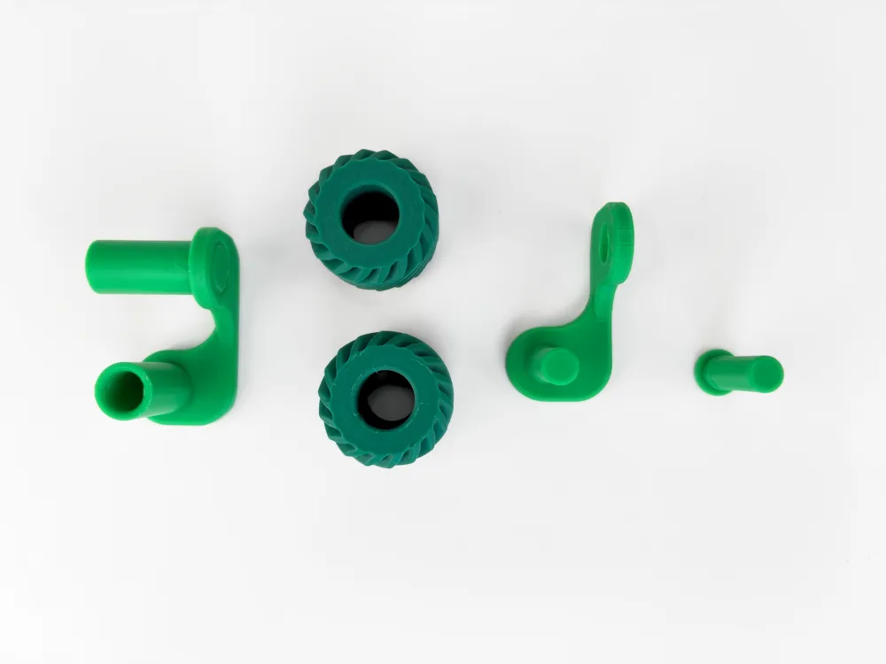 Cross Axis Helical Gear Fidget - Free 3D Print Model - MakerWorld