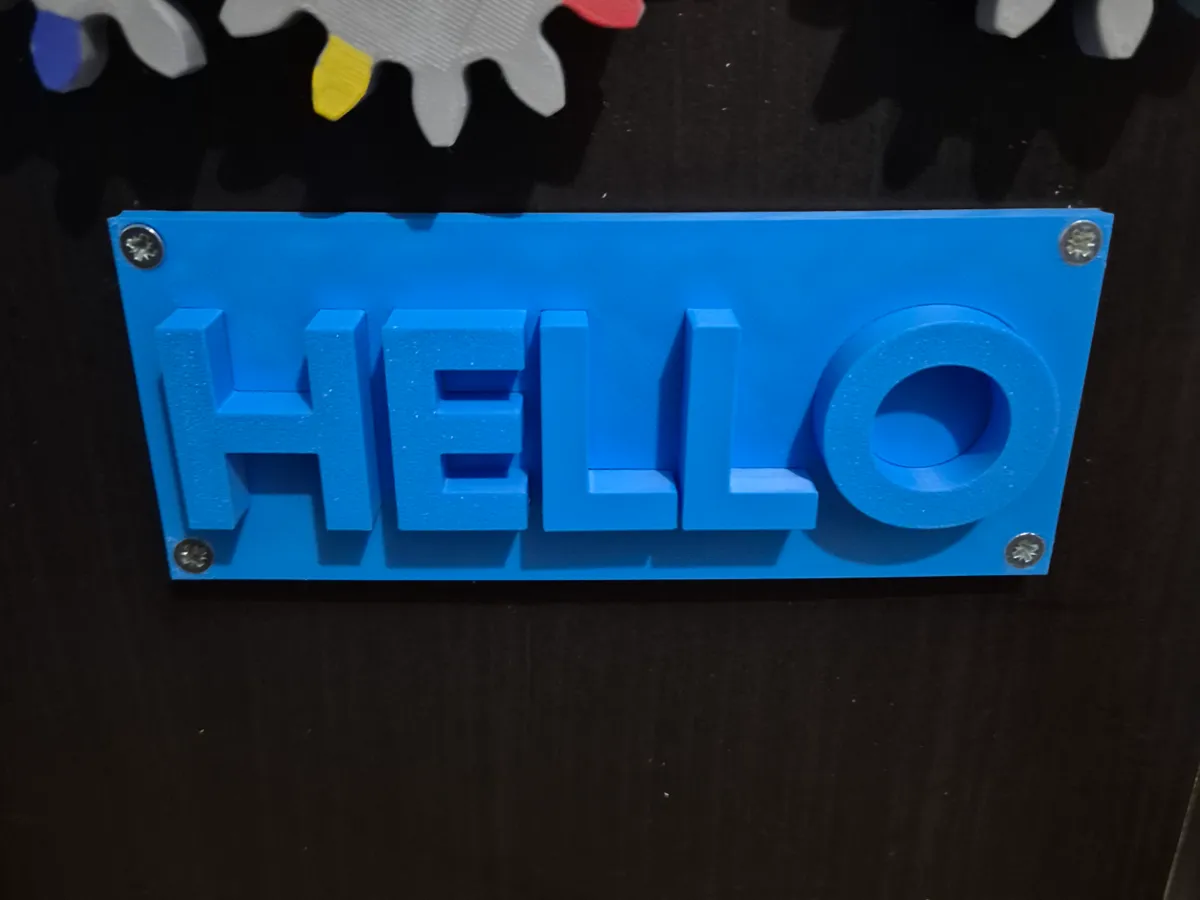 Módulo para BusyBoard Letras Magnéticas - Modelo de impresión 3D ...