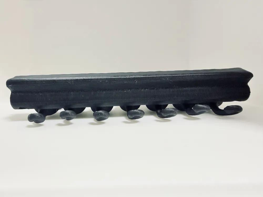 Cat Tail Hook Rack - Wall Organizer - Free 3D Print Model - MakerWorld