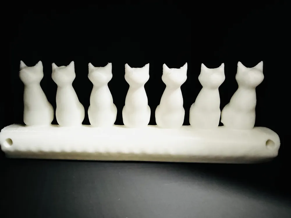 Cat Tail Hook Rack - Wall Organizer - Free 3D Print Model - MakerWorld