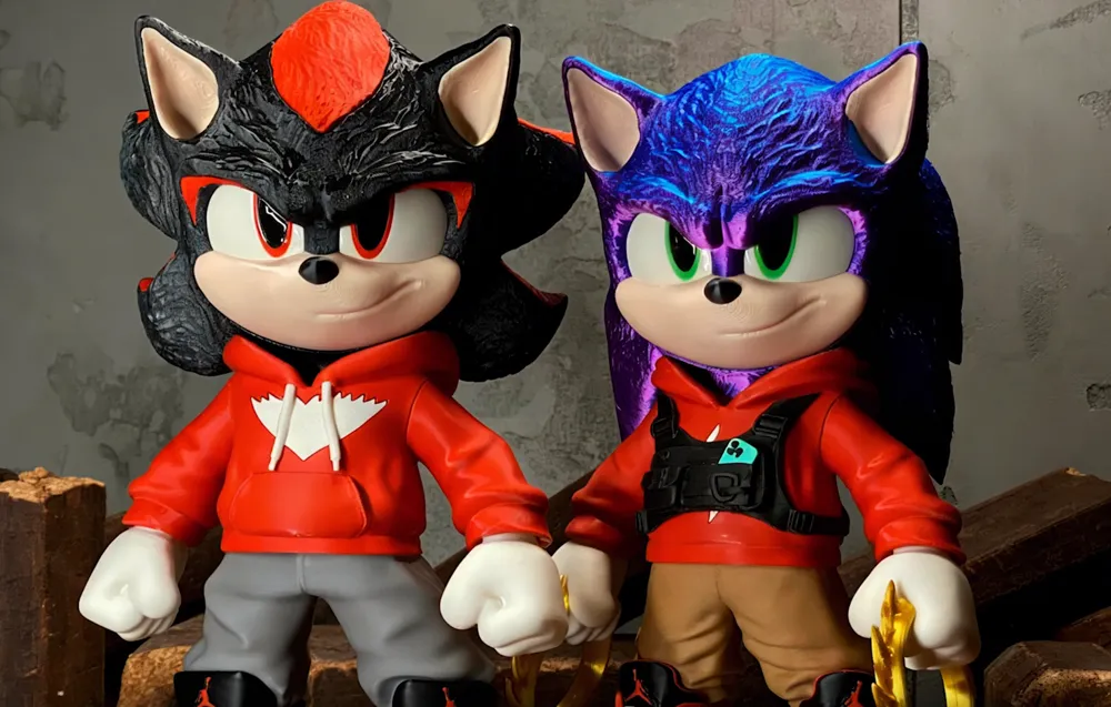 Versão V2 Cidade Sonic Shadow Tails Sonic o Ouriço - Modelo gratuito ...