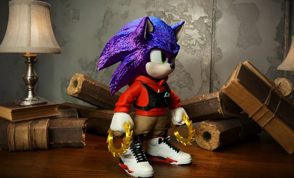 Versão V2 Cidade Sonic Shadow Tails Sonic o Ouriço - Modelo gratuito ...