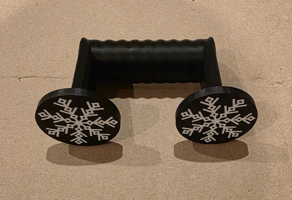 any size shield handle - Free 3D Print Model - MakerWorld
