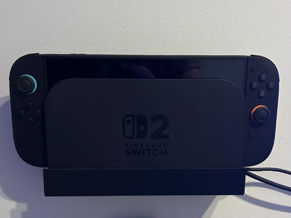Nintendo Switch 2 Dock Wall Mount by rykerd5 MakerWorld: Download Free ...