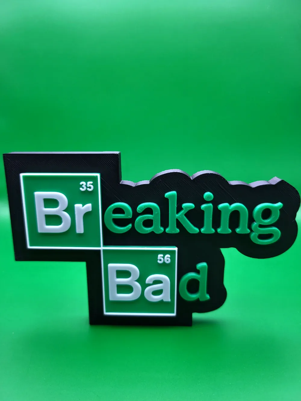 Breaking Bad Logo by gfa.cube MakerWorld: Download Free 3D Models