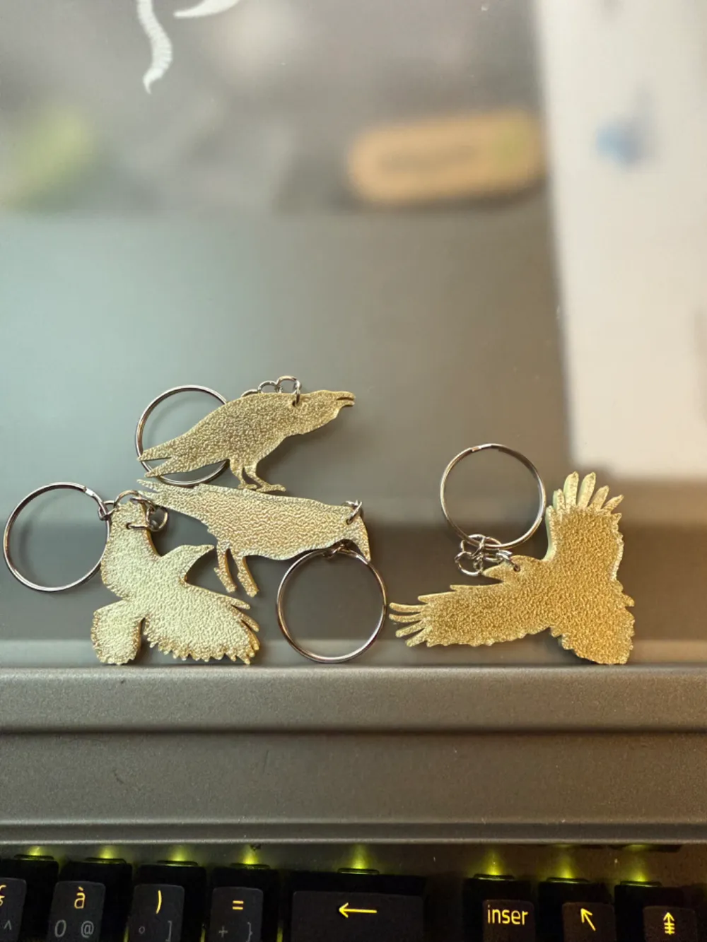Raven Keychains - 4 Simple Models by Ilyan MakerWorld: Download Free 3D ...