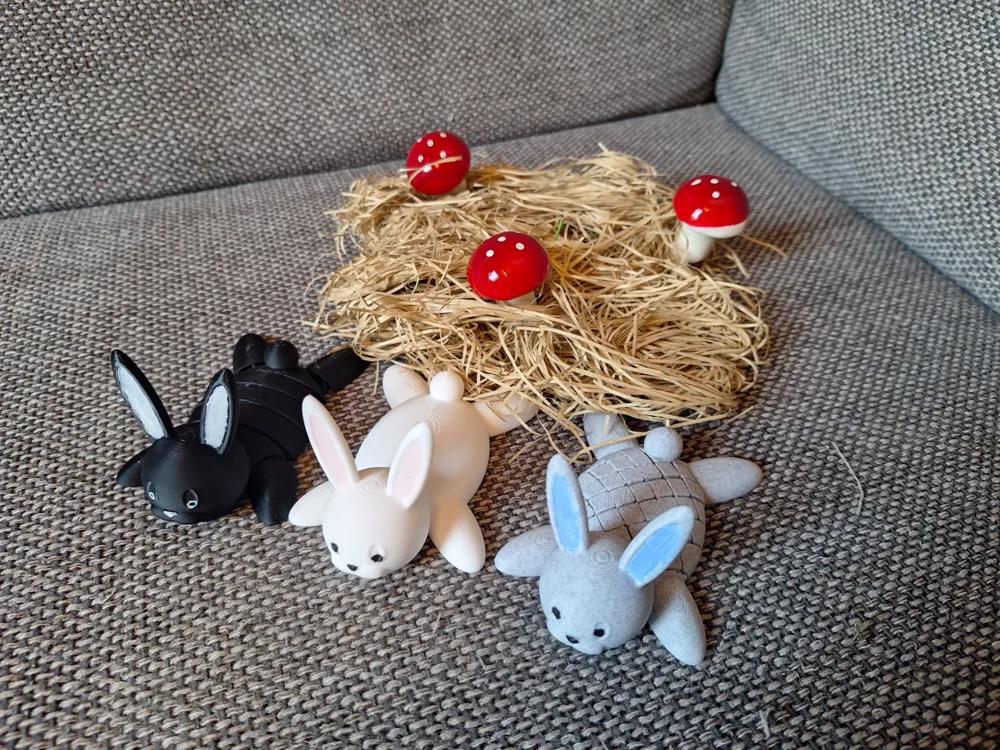 Tacco tired/Freddy flexi/Alfred articulated rabbit by Tommsen - MakerWorld