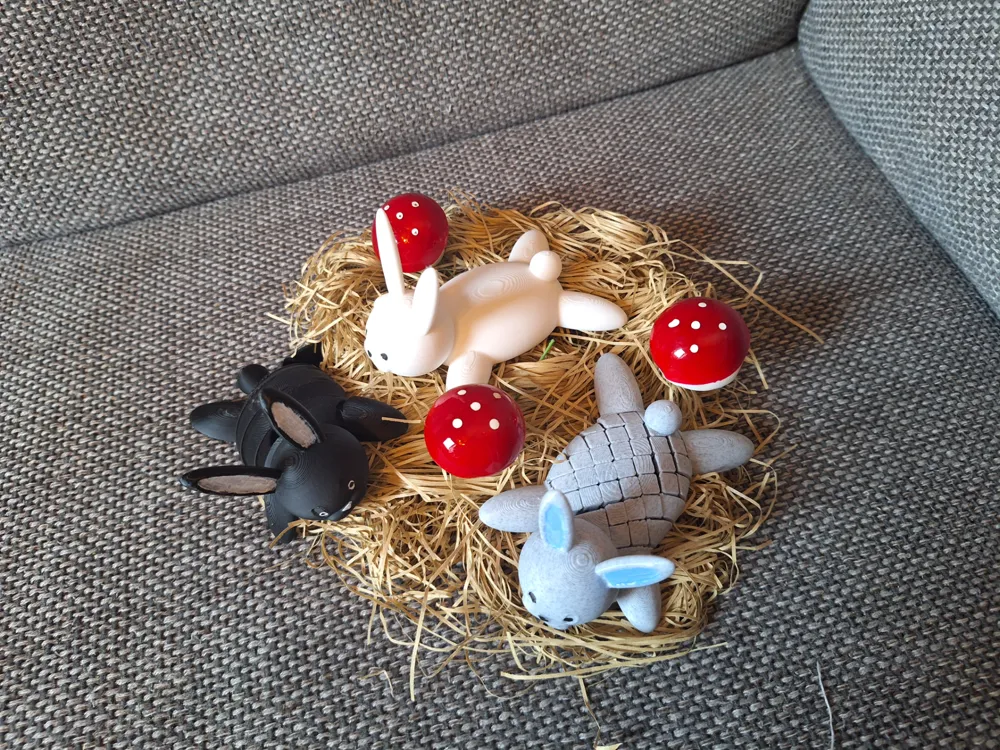 Tacco tired/Freddy flexi/Alfred articulated rabbit by Tommsen - MakerWorld