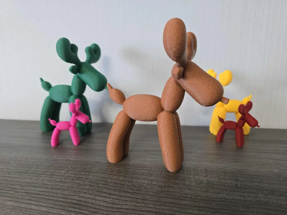 Balloon Moose * Fuzzy Skin * No AMS by HeiHei MakerWorld: Download Free ...