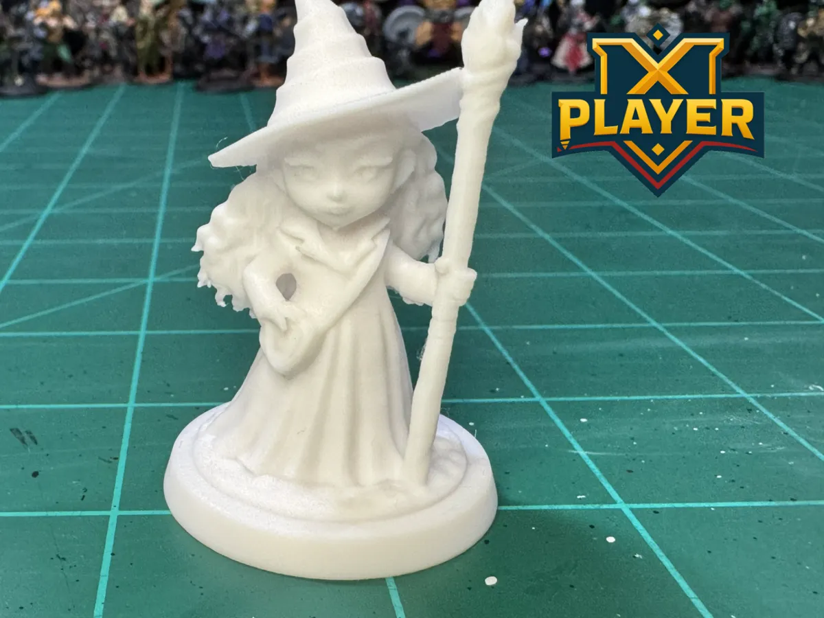 Bruxa má Chibi: DnD D&D Miniatura Pathfinder - Modelo gratuito para ...