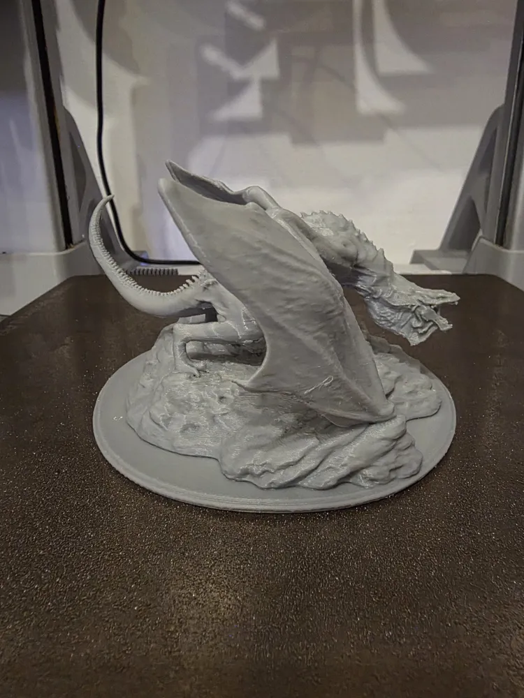 Vhagar el Dragón Anciano – Reina de Todos los Dragones - Modelo de ...