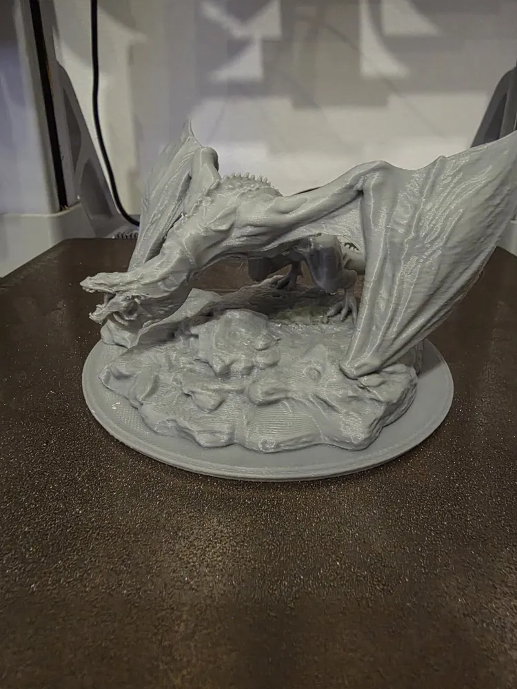 Vhagar el Dragón Anciano – Reina de Todos los Dragones - Modelo de ...