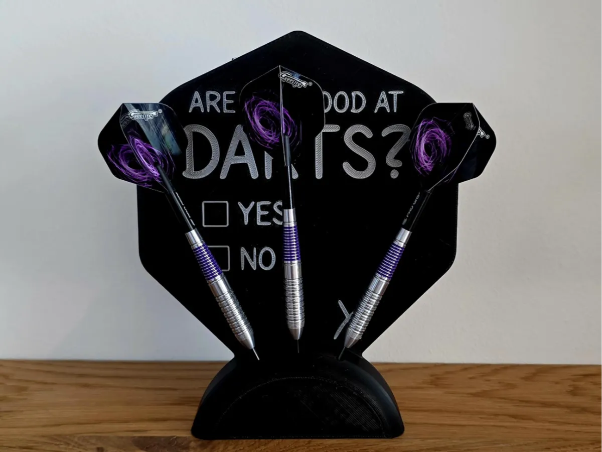 Dart display Stand - Are you good at darts. - Free 3D Print Model ...