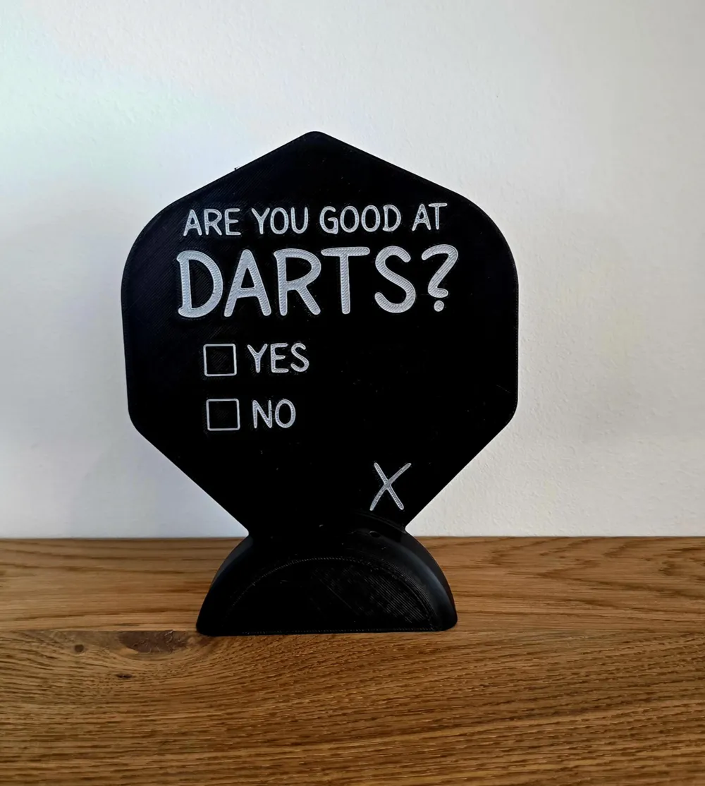Dart display Stand - Are you good at darts. - Free 3D Print Model ...