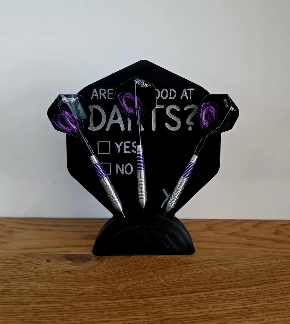 Dart display Stand - Are you good at darts. - Free 3D Print Model ...