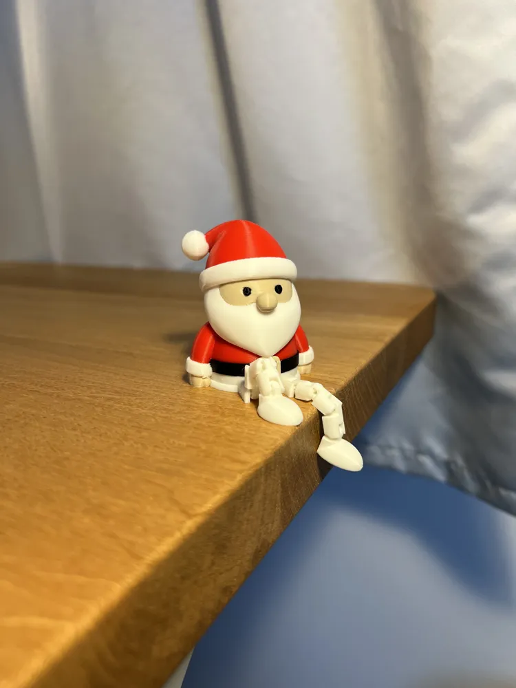 Articulated Santa Buddy - Free 3D Print Model - MakerWorld