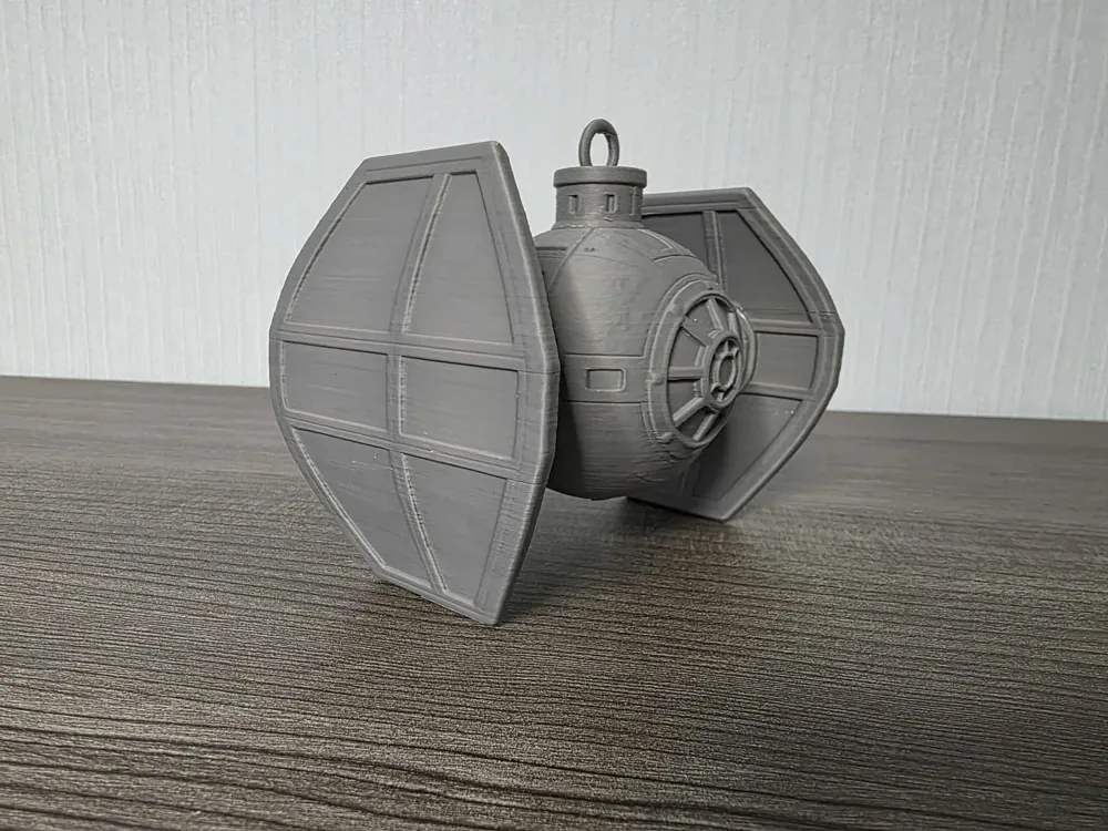 Tie Fighter (V2.0) Christmas Bauble * No AMS by HeiHei MakerWorld ...