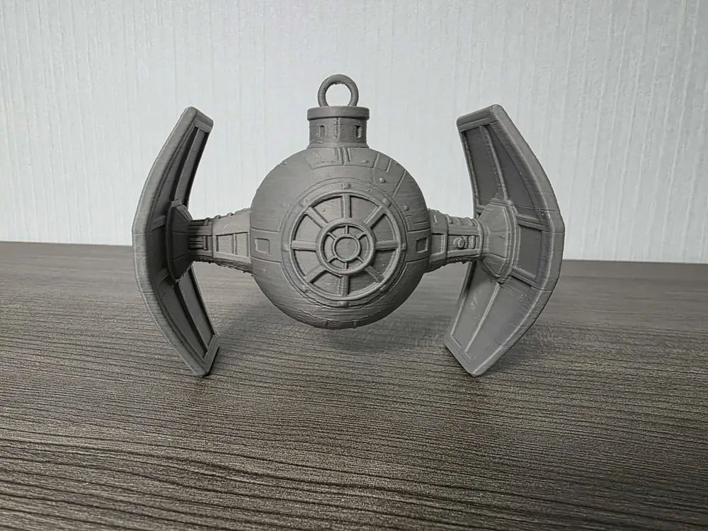 Tie Fighter (V2.0) Christmas Bauble * No AMS by HeiHei MakerWorld ...