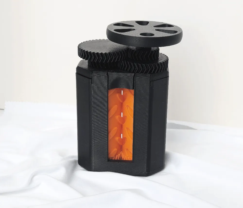 Business Card Embosser – Next-Gen Geared Drive - Free 3D Print Model ...