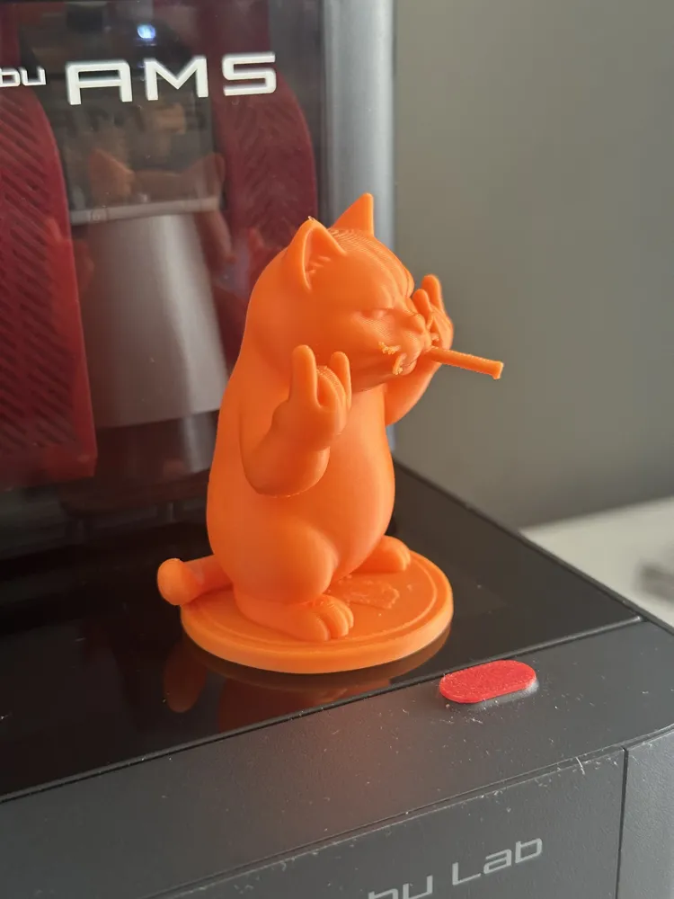 Rock Cat by ShadowTouch MakerWorld: Download Free 3D Models