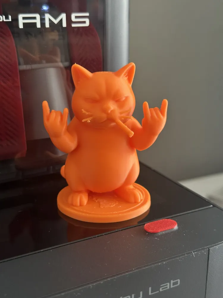 Rock Cat by ShadowTouch MakerWorld: Download Free 3D Models