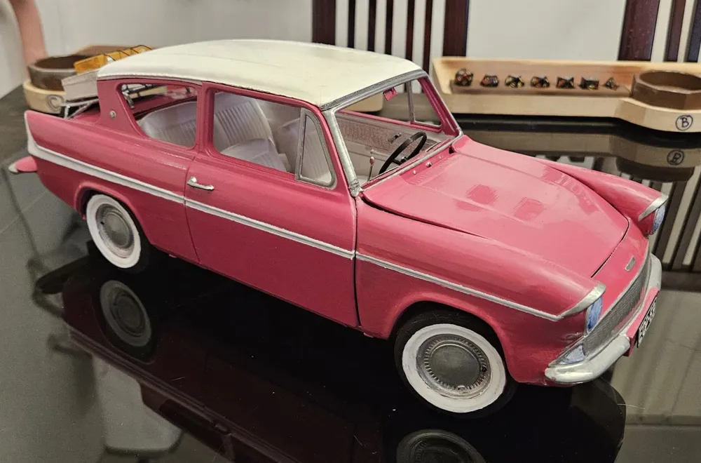 Ford Anglia 106e 1962 Deluxe Sportsman - Free 3D Print Model - MakerWorld
