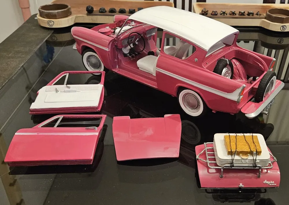 Ford Anglia 106e 1962 Deluxe Sportsman - Free 3D Print Model - MakerWorld