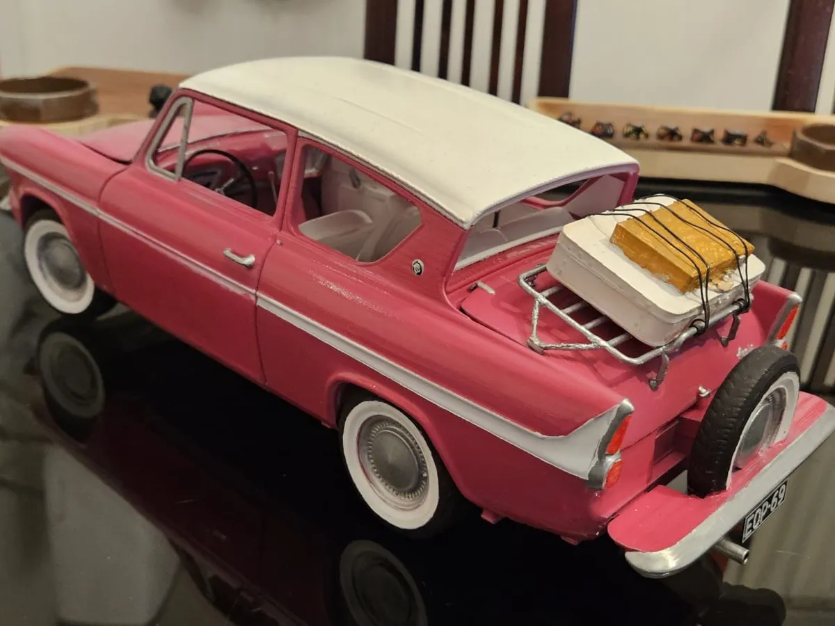 Ford Anglia 106e 1962 Deluxe Sportsman - Free 3D Print Model - MakerWorld