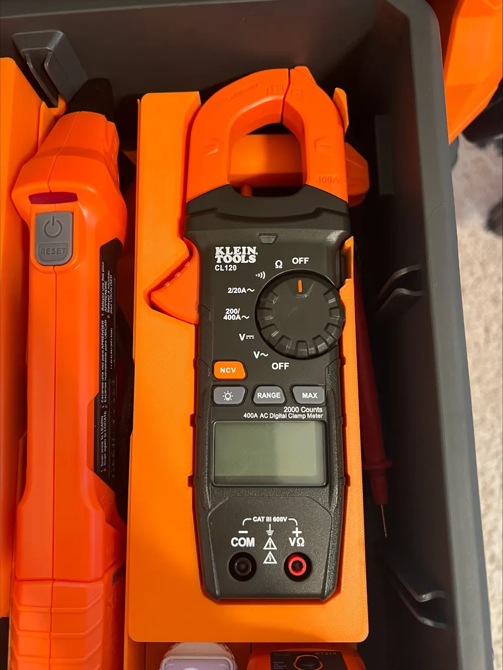 Klein CL120 Clamp Multimeter Gridfinity 5x2 Bin - Free 3D Print Model ...