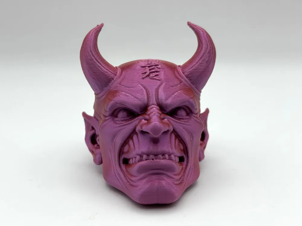 Oni Skull Decoration by Stigern MakerWorld: Download Free 3D Models