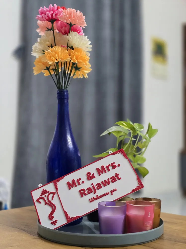 Customized House Name Plate [Bucky_3d] by Bucky 3D MakerWorld: Download ...