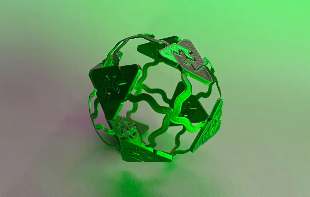 Phyllohedron – Uniform Leaf Module Polyhedron 3j4h - Free 3D Print ...