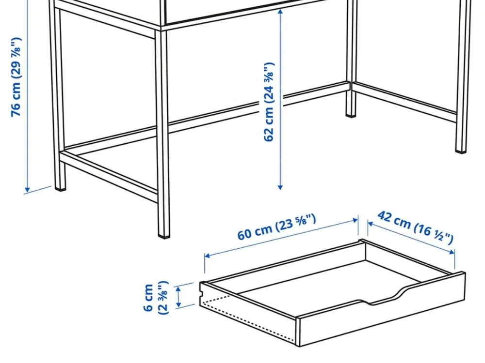EXTENDED IKEA ALEX DESK DRAWER by TheSarge MakerWorld: Download Free 3D ...