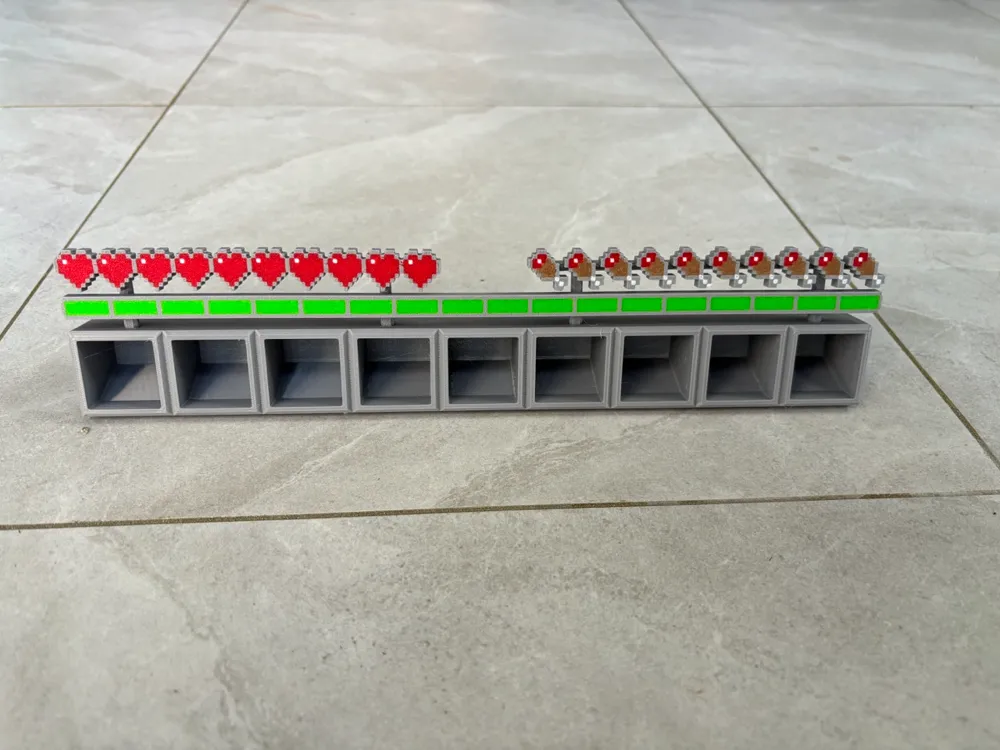 Minecraft Inventory status bar 我的世界物品、状态栏 by Li n IT - MakerWorld