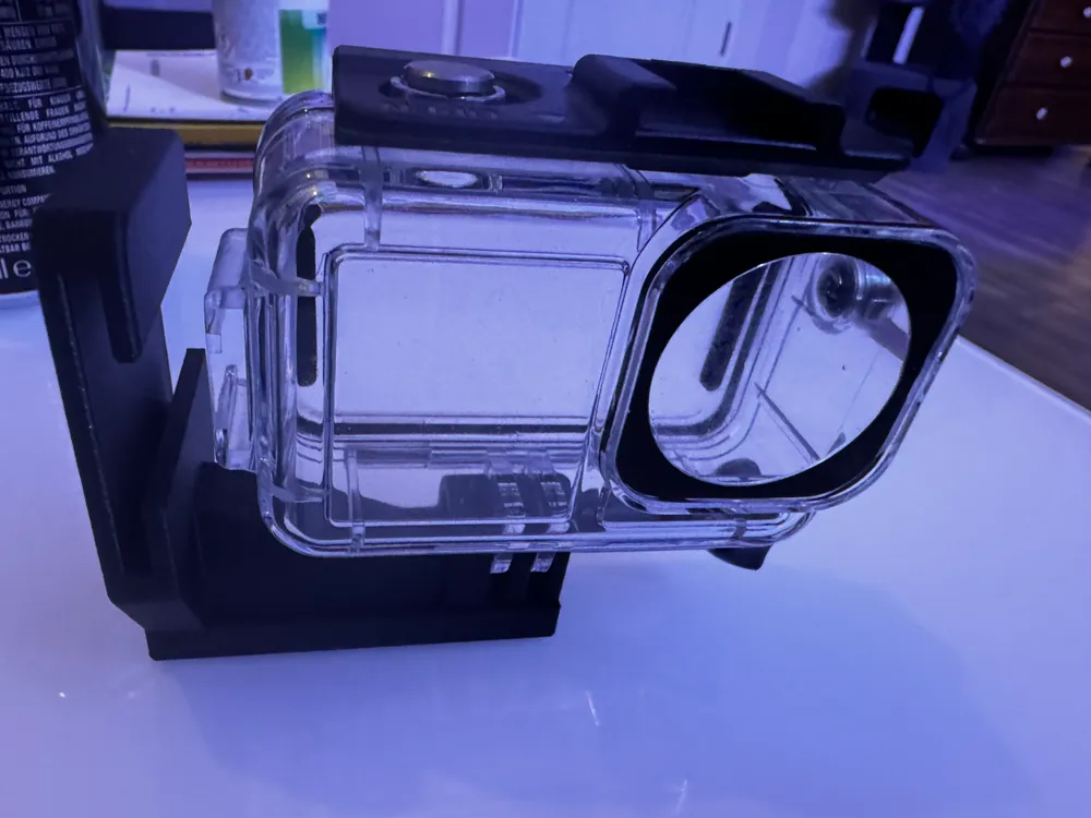 GoPro Osmo Action paintball helmet mount by frank4kaiser - MakerWorld