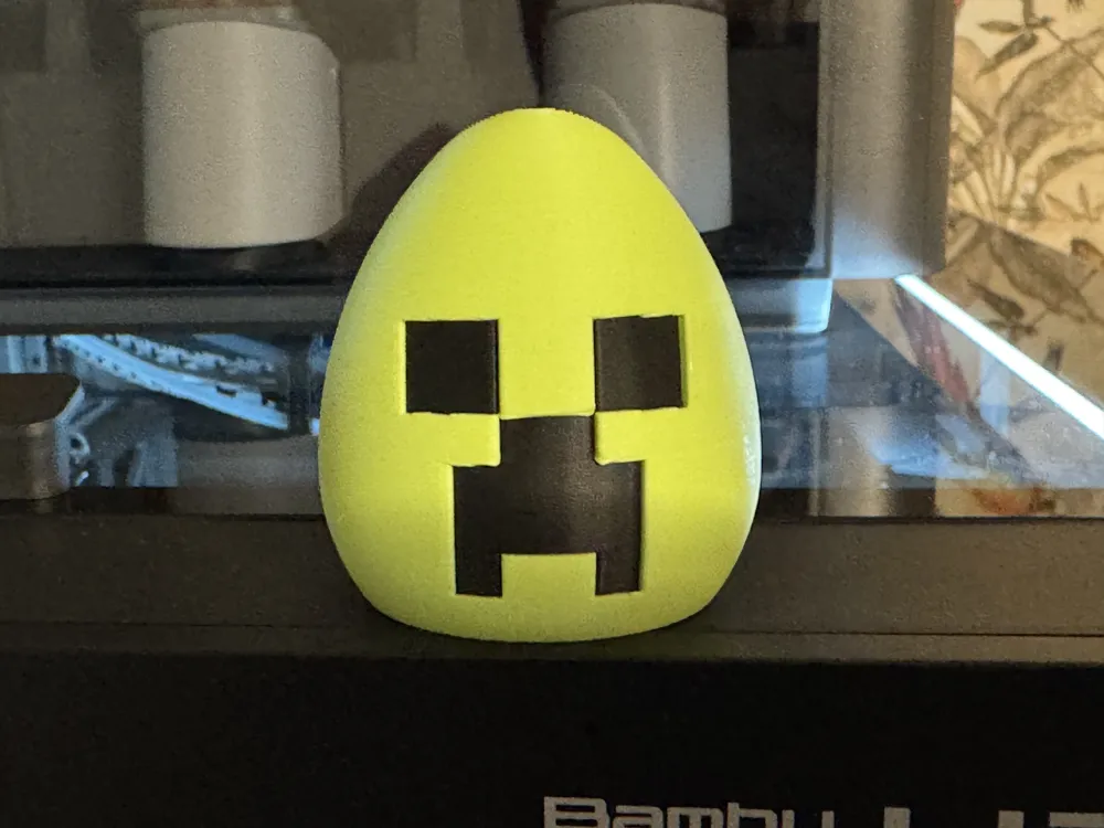 Creegg Minecraft Creeper Egg by Paulies Prints MakerWorld: Download ...