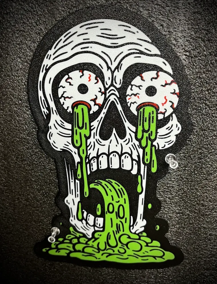 Slime Barfing Skull by WagZPrintZ - MakerWorld
