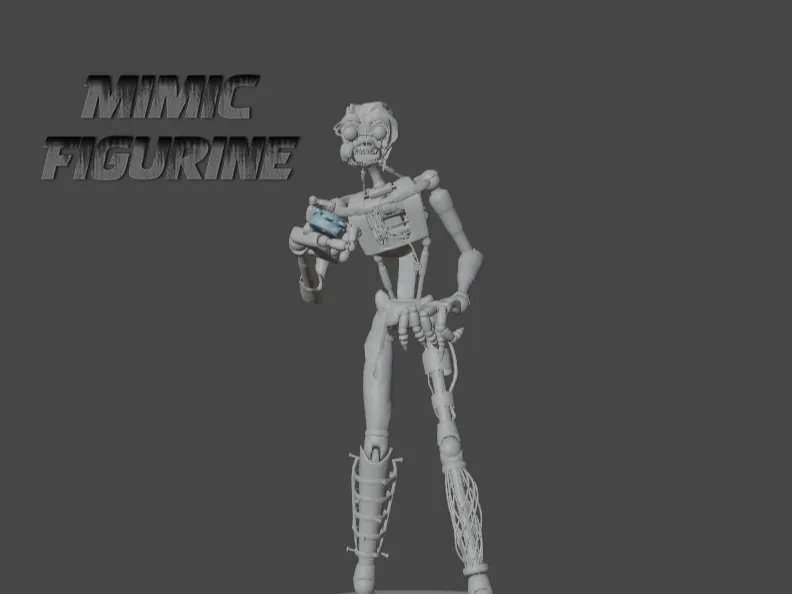 Mimic Figurine - FNAF - Free 3D Print Model - MakerWorld