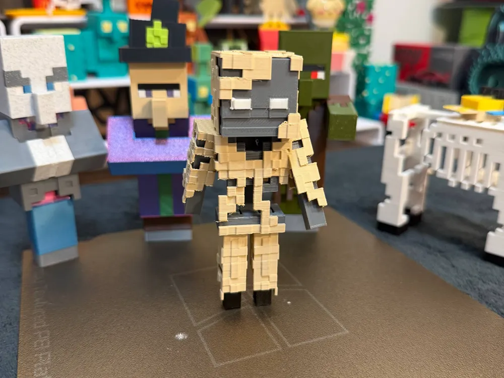 Minecraft Parched NEW MOB NO AMS HARD TO PRINT - Free 3D Print Model ...
